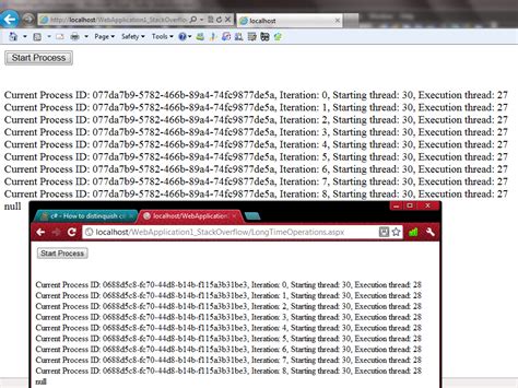 C How To Distinquish Concurrent Progress Bar Requests On Server Side