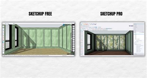 What Is The Difference Between Sketchup Free And Sketchup Pro
