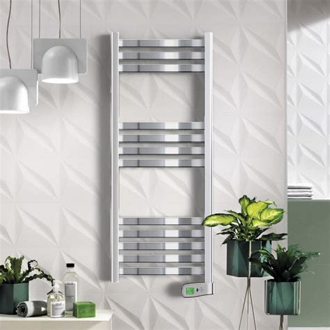 Kyros 500W Electric Towel Rail Smart Timer Remote Control Rointe