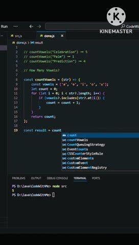 Vowels In String Javascript Coding Problem Solving Code With Me