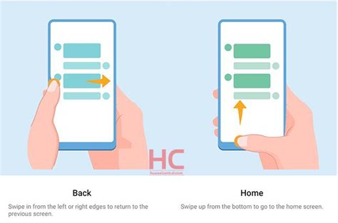 EMUI Tip How To Use Navigation Gestures Huawei Central