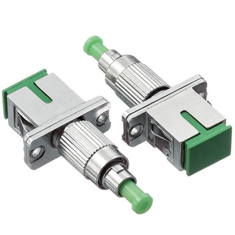 SC Female To FC Male Fiber Optic Adapter APC Sing Grandado