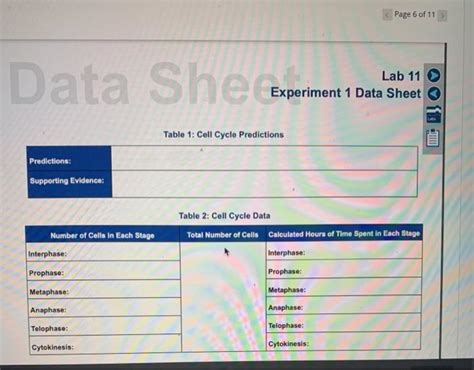 Solved Page Of Data She Experi Lab Experiment Data Chegg Com