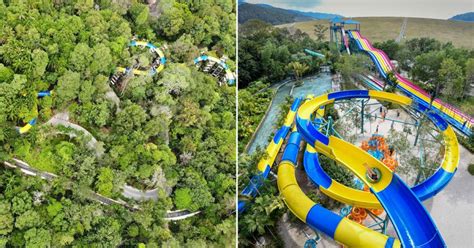 Escape Theme Park In Penang Has An Insane 11km Long Water Slide That Goes Through A Rainforest