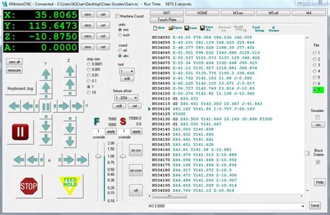G Code To Pause CNC For Milling Bit Exchange