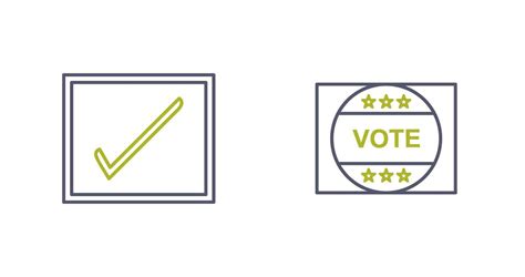 Checkbox And Vote Sticker Icon 32614248 Vector Art At Vecteezy