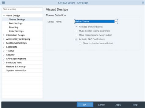 How To Change SAP Theme ELearning Solutions