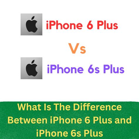 Difference Between Iphone Plus And Iphone S Plus