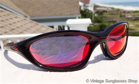 Oakley Xx Twenty Black Ruby Iridium Sunglasses