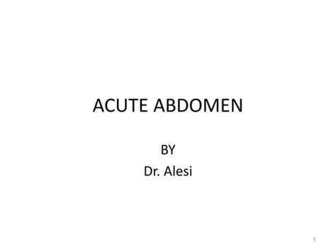 Acute Abdomenpptx