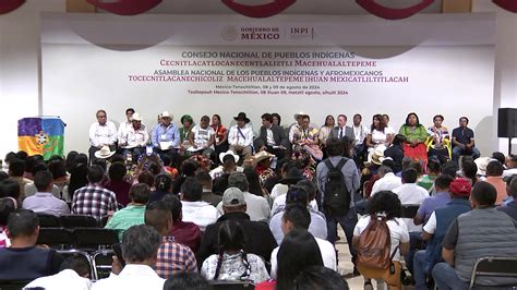 Presentación Del Catálogo Nacional De Pueblos Y Comunidades Indígenas Y