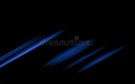 Abstract Blue And Black Are Light Pattern With The Gradient Is The With Floor Wall Metal Texture