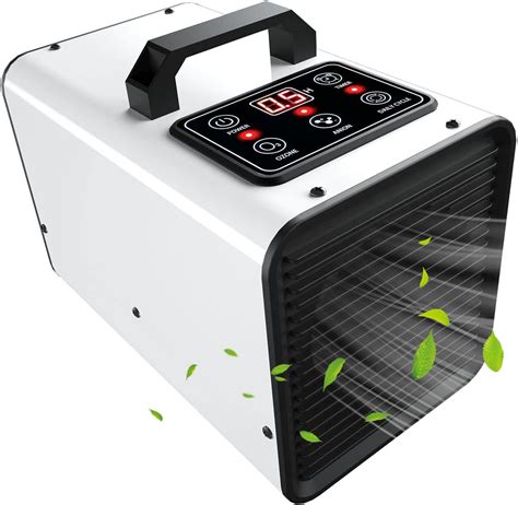 Tesiplz Ozone Negative Ion Generator 35 000mg H 2 In 1 Digital Touch