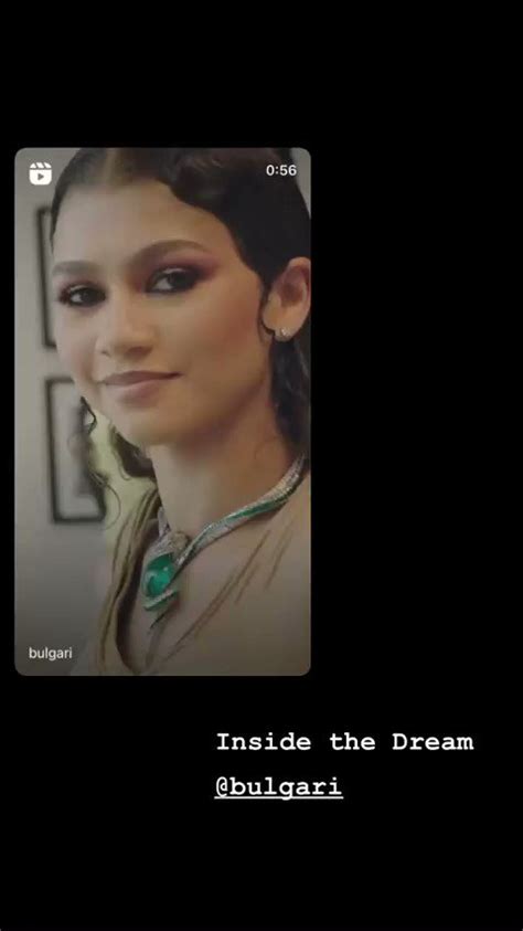 Zendaya Updates On Twitter Zendaya On Instagram Stories “inside The