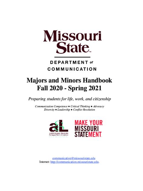 Fillable Online Communication Missouristate Conflict And Collaboration