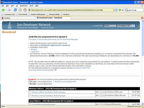 Installing Java J Se