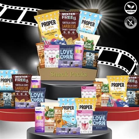 Movie Night Gluten Free And Vegan Snack Box Snack Packs