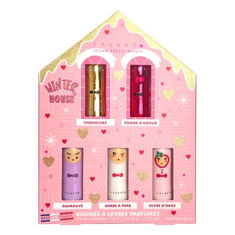 Inuwet Lip Balm T Box Set Of 5 Smallable