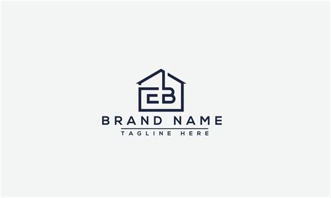 Logo Design Letter Eb Elegant Modern Vector Template 10485444