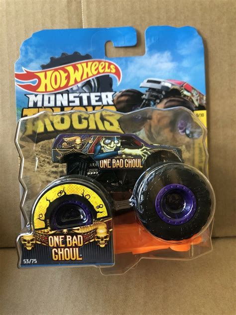 Hot Wheels Monster Trucks One Bad Ghoul Gemdans