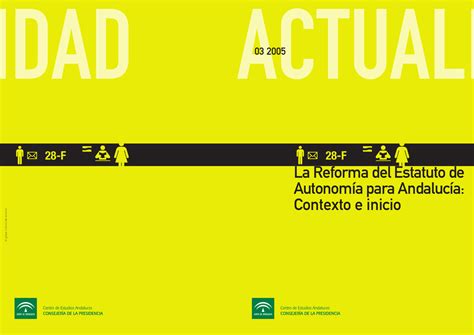 La Reforma del Estatuto de Autonomía para Andalucía Contexto e
