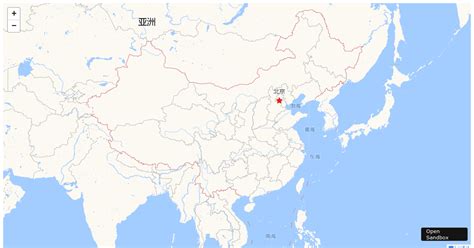 LeafLet React China Map Codesandbox