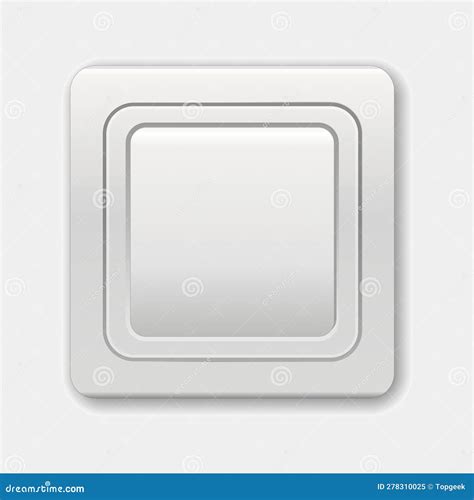 Switches For Light Realistic Toggle Switches In On And Off Positions Stock Illustration