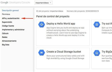 Como Obtener La Api Key De Youtube