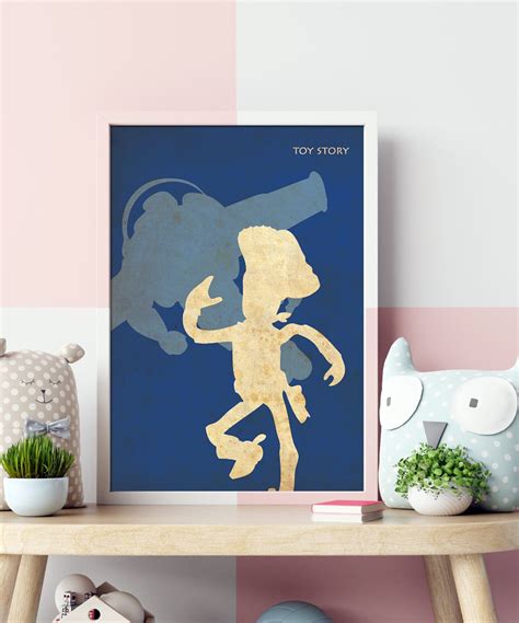 Toy Story Minimalist Movie Poster