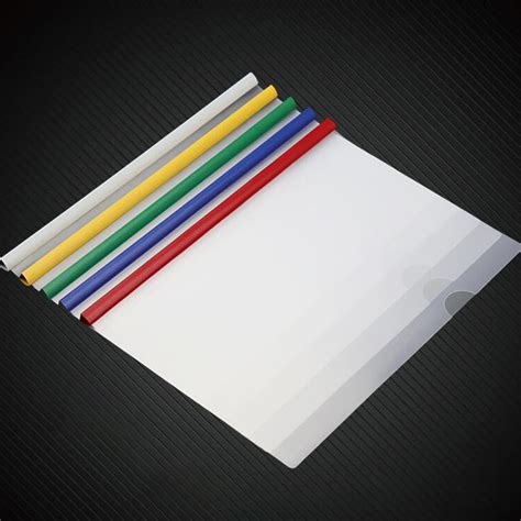 5 Pcs Lot A4 Report Covers With Sliding Bar Clipb Vicedeal