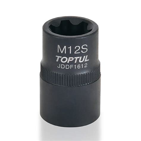 12 Dr Ribe Socket M12s For Nissan Vehicles Toptul The Mark Of