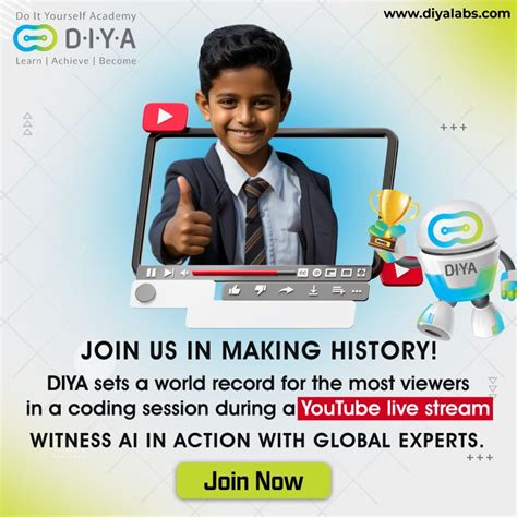 diya robotics [do it yourself academy] on linkedin diyaworldrecord