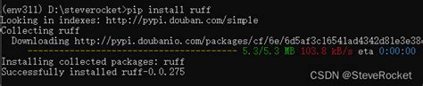 Python代码扫描：新一代 Python Linter工具ruff 极力推荐 快的原因是rust写的ruff Python Csdn博客