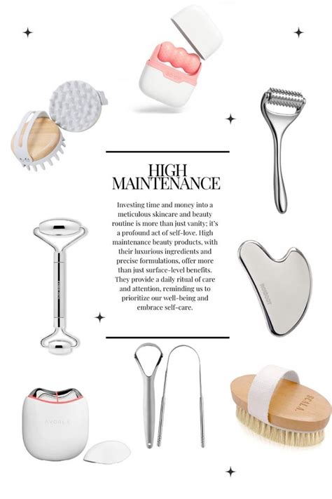 High Maintenance Self Care Products Skin Care Tools Skincare Tools