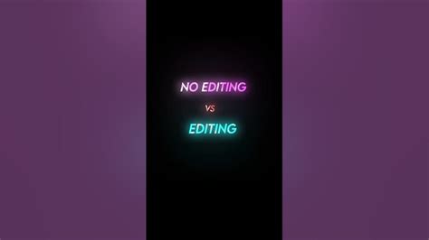 No Editing Vs Editing Using Alight Motion 🥵🤤🔥shorts Foryou Freefire Garenafreefire