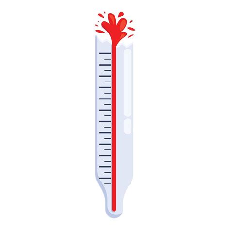 Exploding Thermometer Vector Art Icons And Graphics For Free Download