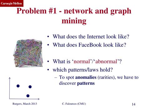 ppt large graph mining patterns tools and cascade analysis
