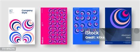 Template Sampul Buku Geometris Tata Letak Banner Abstrak Desain Poster