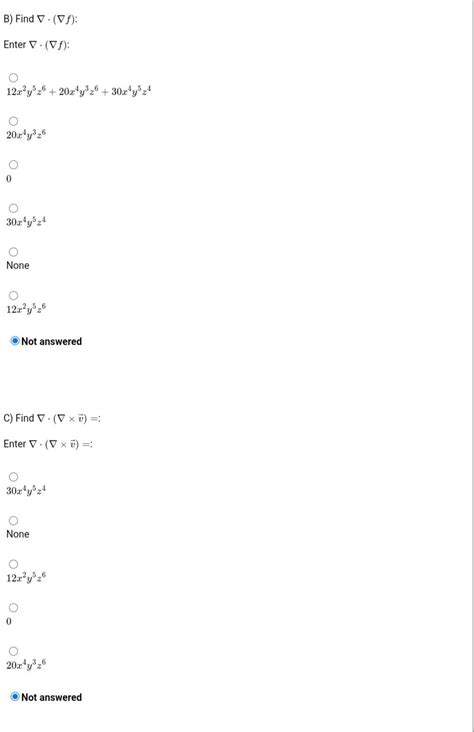 Solved Given The Following Scalar Field And Vector Field Chegg