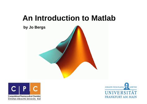 Pdf An Introduction To Matlab Uni Duesseldorfdecpclabuni Duesseldorfdepresentation