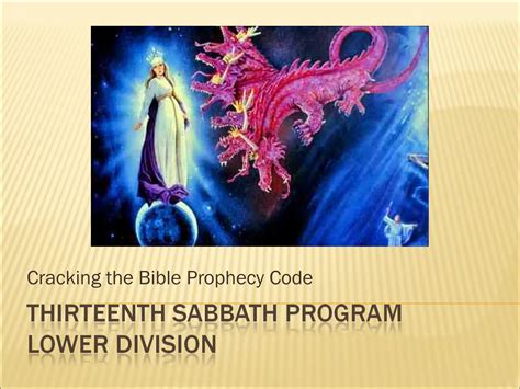 Cracking The Prophecy Code Key To Understanding The Book Of Revelation Ppt