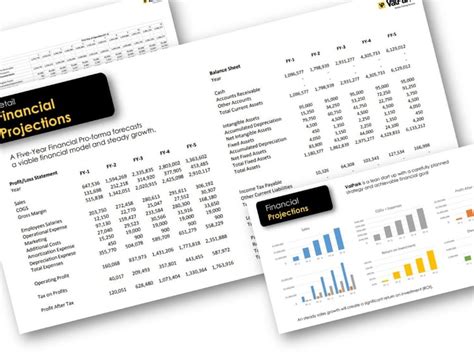 Financial Projections 5yrs User Friendly Comprehensive In 3 Days