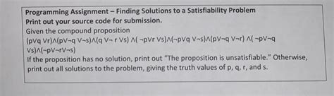 Solved Programming Assignment Finding Solutions To A