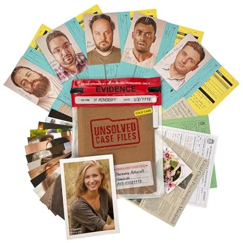 Forensic And True Crime Board Games Unsolved Case Files True Crime