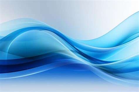 Premium Photo Blue Transparency Gradient Abstract Background
