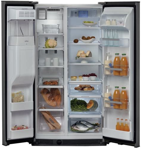 Whirlpool WSF5574A IX Side By Side Koelkast Rvs