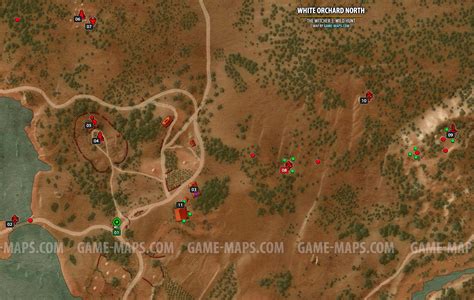 White Orchard North Map The Witcher 3 Game