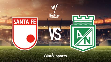 Santa Fe Atlético Nacional Resumen goles y resultado del partido de