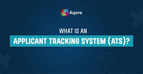 What Is An Applicant Tracking System Ats Aqore