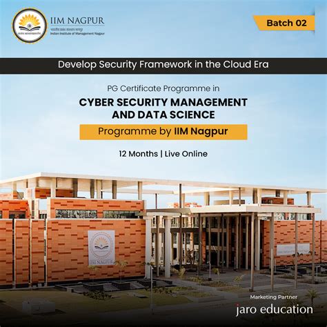 Iim Nagpur Launches Pg Certificate Programme In Cyber Security Management And Data Science Batch
